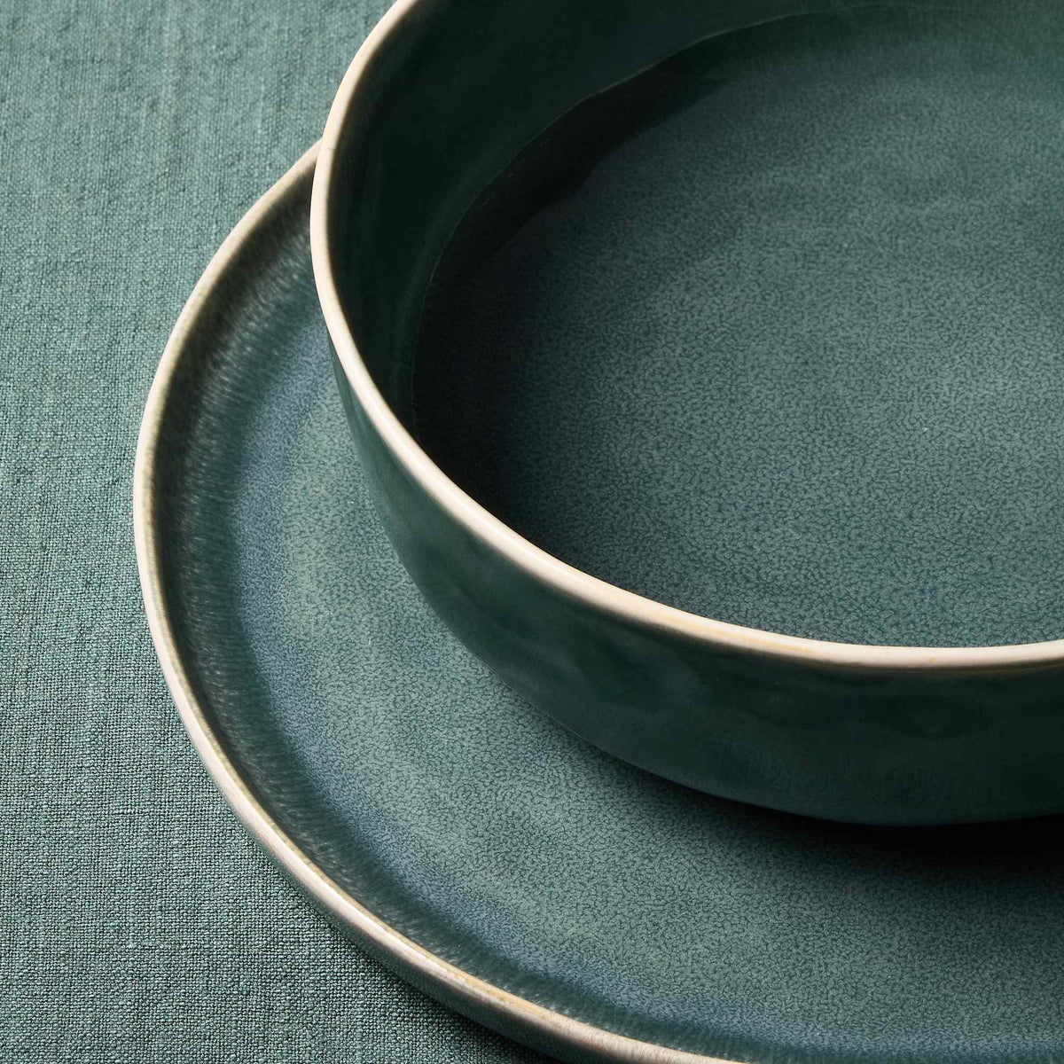 Salisbury & Co Baltic Dinner Set 12pc Hunter Green